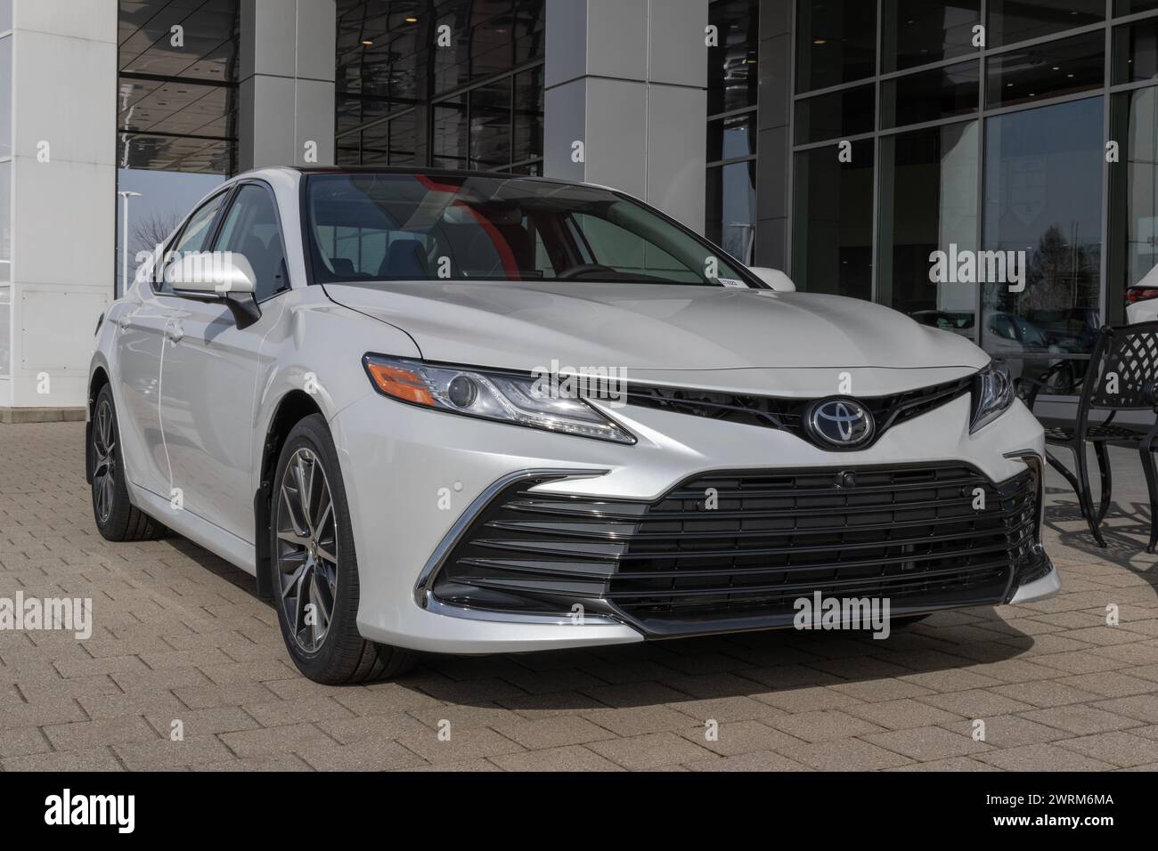 Lafayette - March 12, 2024: Toyota Camry XLE display at a dealership ...