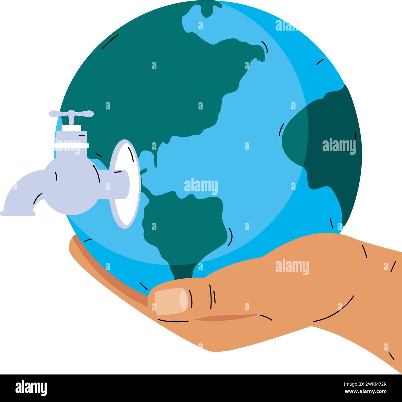 Ecological isolation Stock Vector Images - Alamy