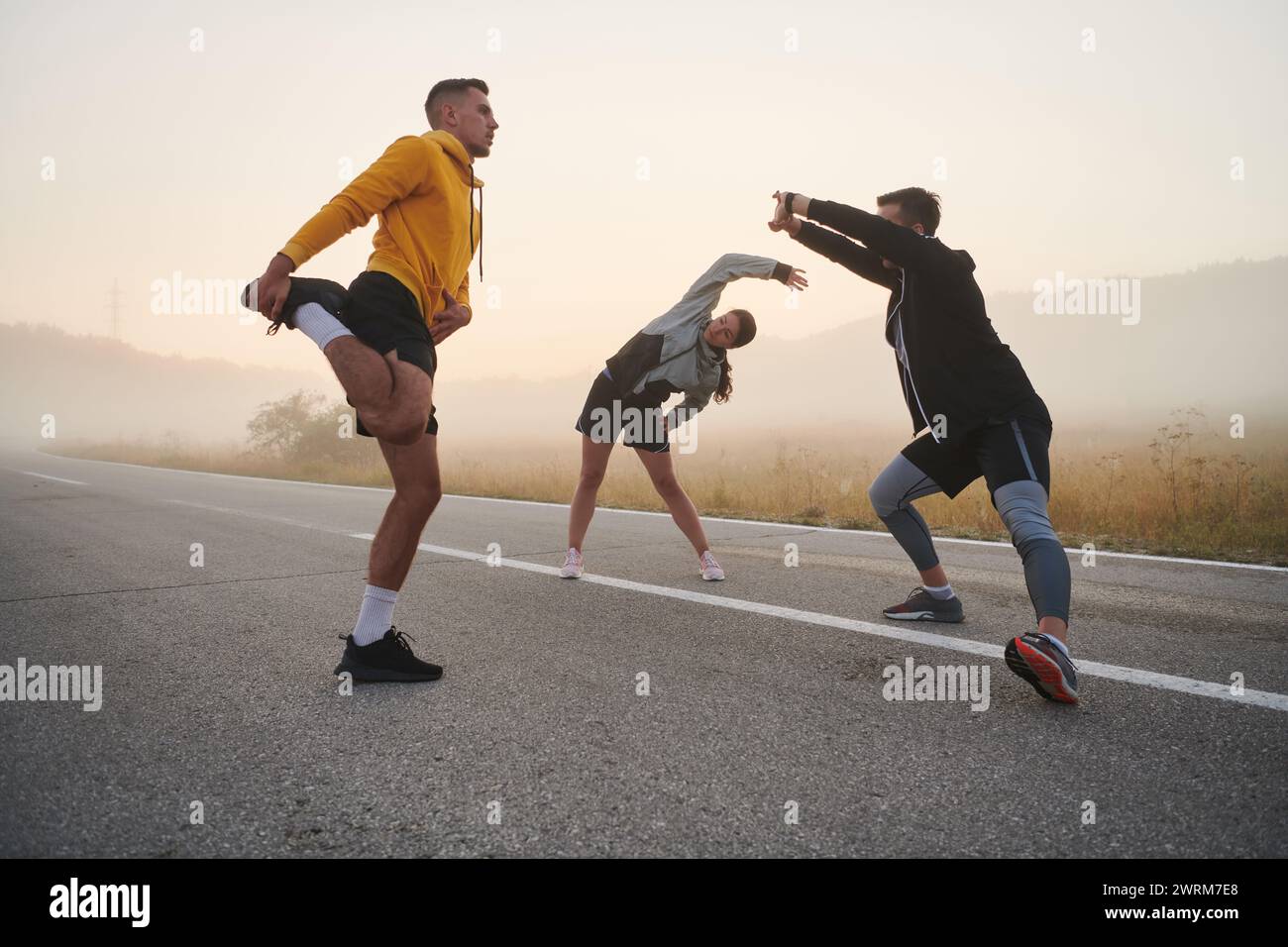 Dynamic running poses hi-res stock photography and images - Alamy
