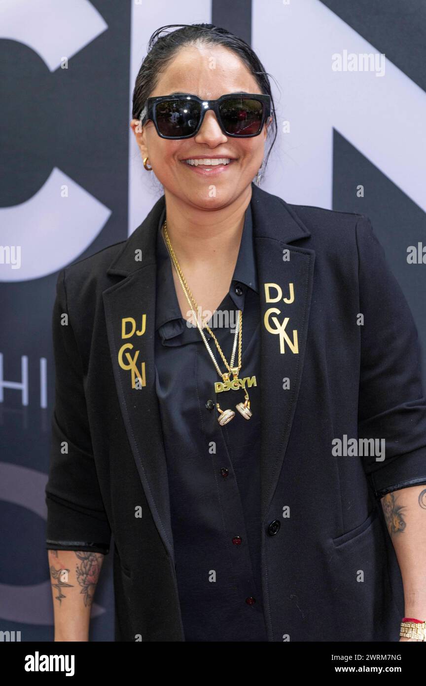 DJ Cyn bei der 24. Children Uniting Nations Academy Awards Celebration auf dem Warner Bros ...