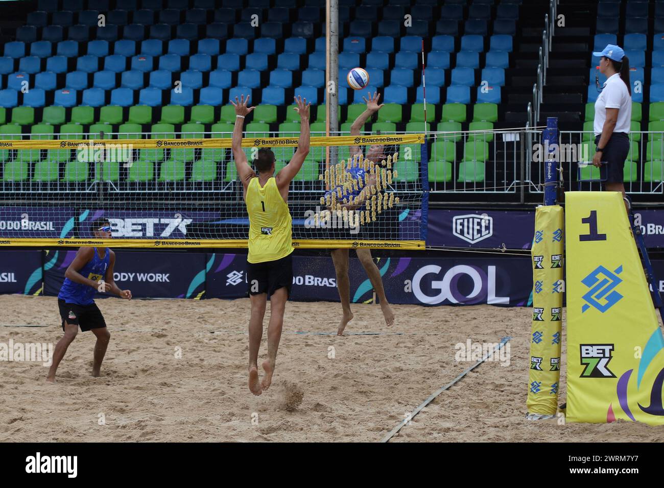 PE - RECIFE - 03/13/2024 - RECIFE 2ND STAGE OF THE BRAZILIAN BEACH ...
