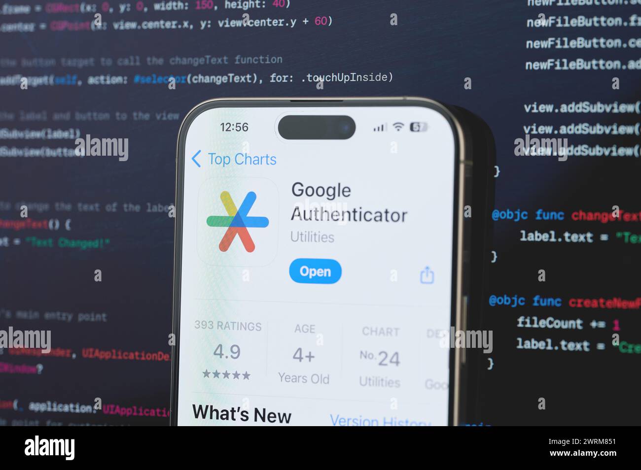 Authenticator interface hi-res stock photography and images - Alamy