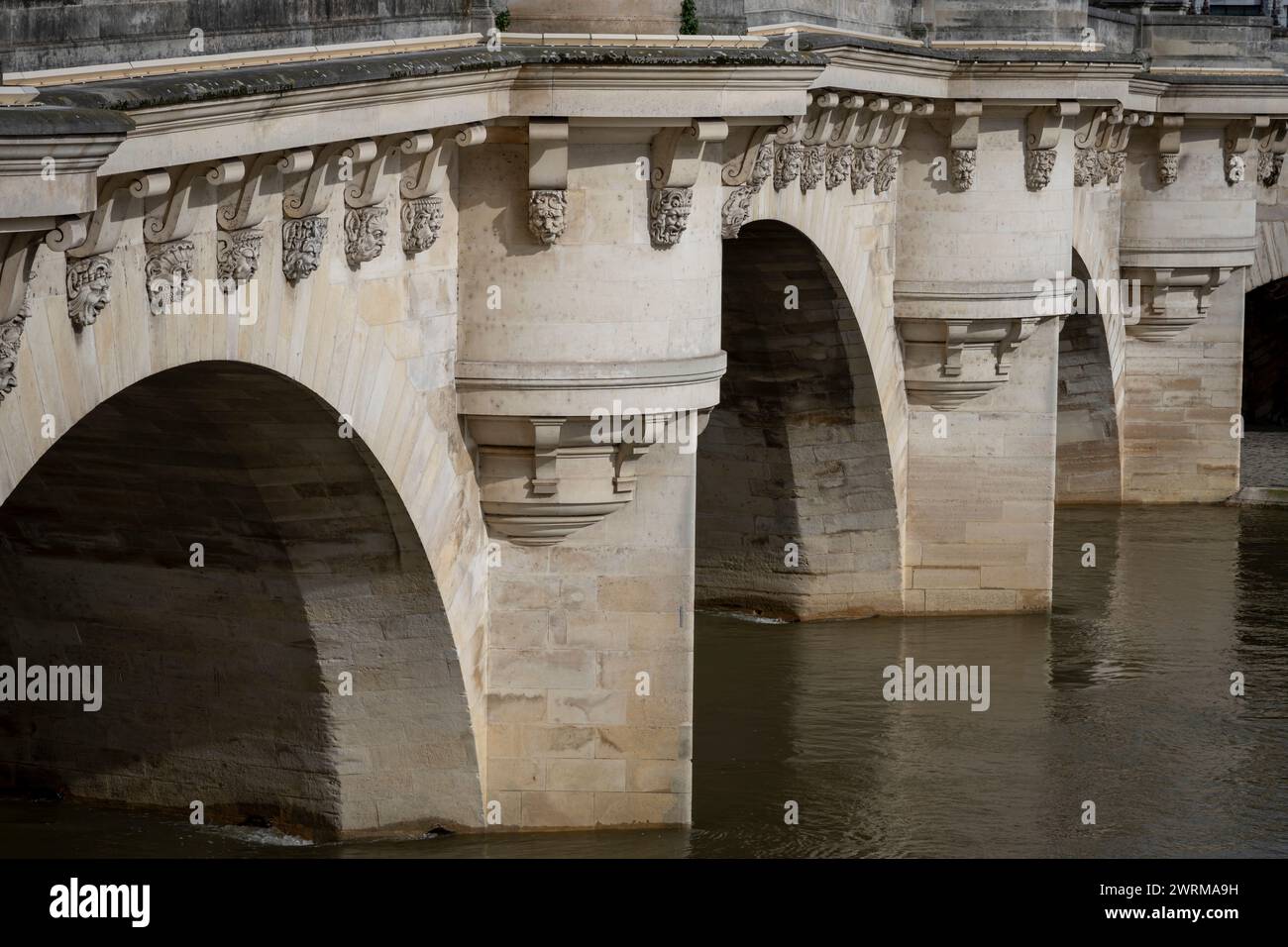 Paris, France - 03 08 2024: The quays of the Seine. View detail of Le ...