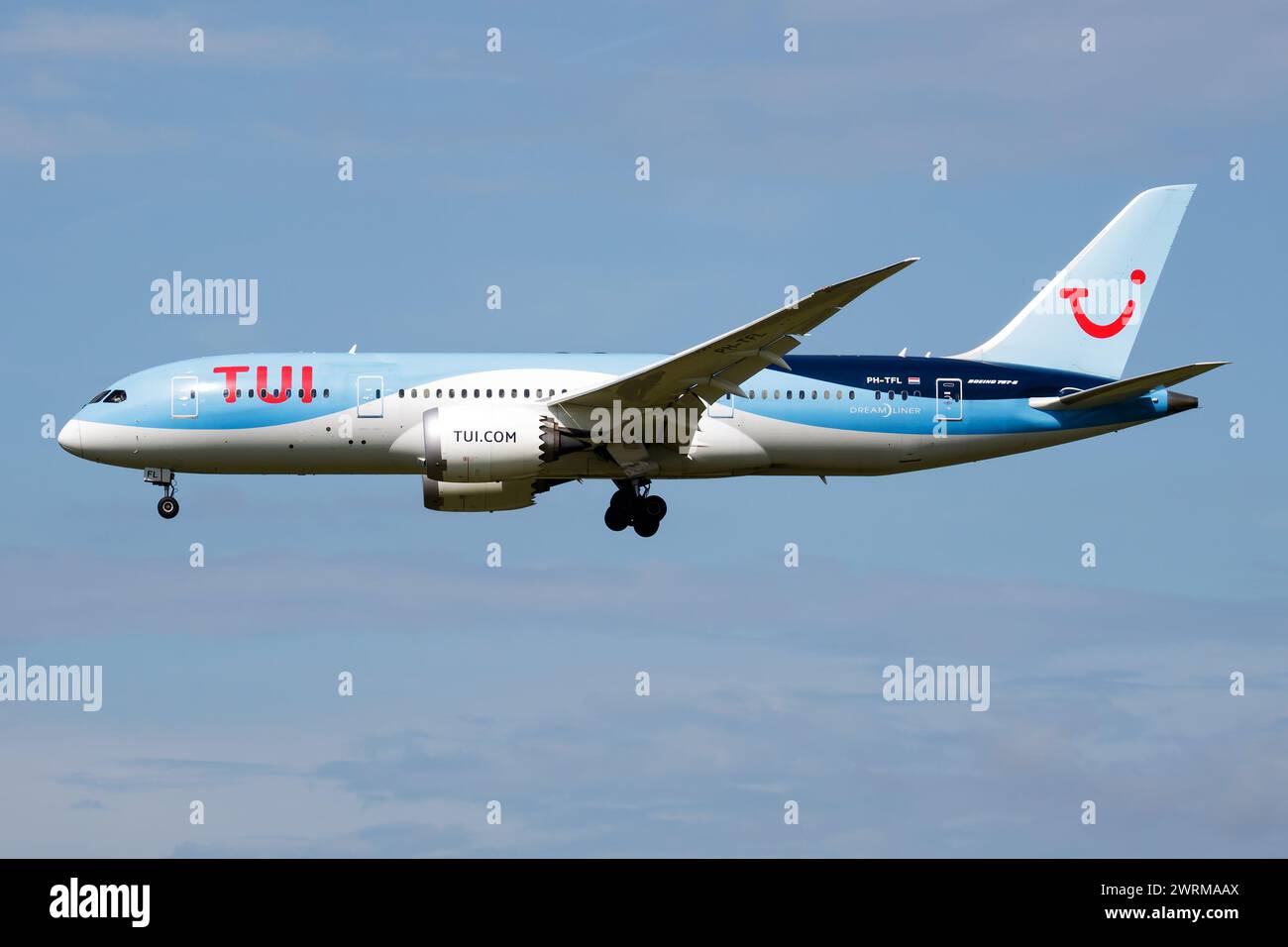 Amsterdam, Netherlands - July 3, 2017: TUI Tuifly passenger plane at ...