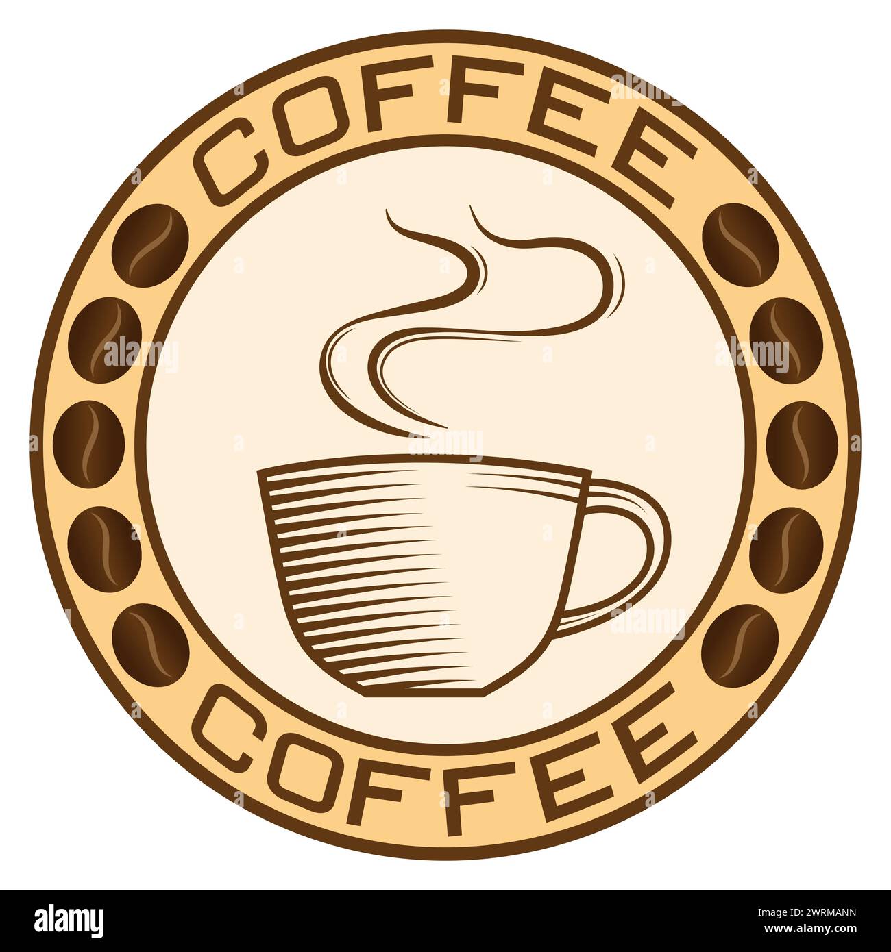 Logo icon poster Stock Vector Images - Alamy