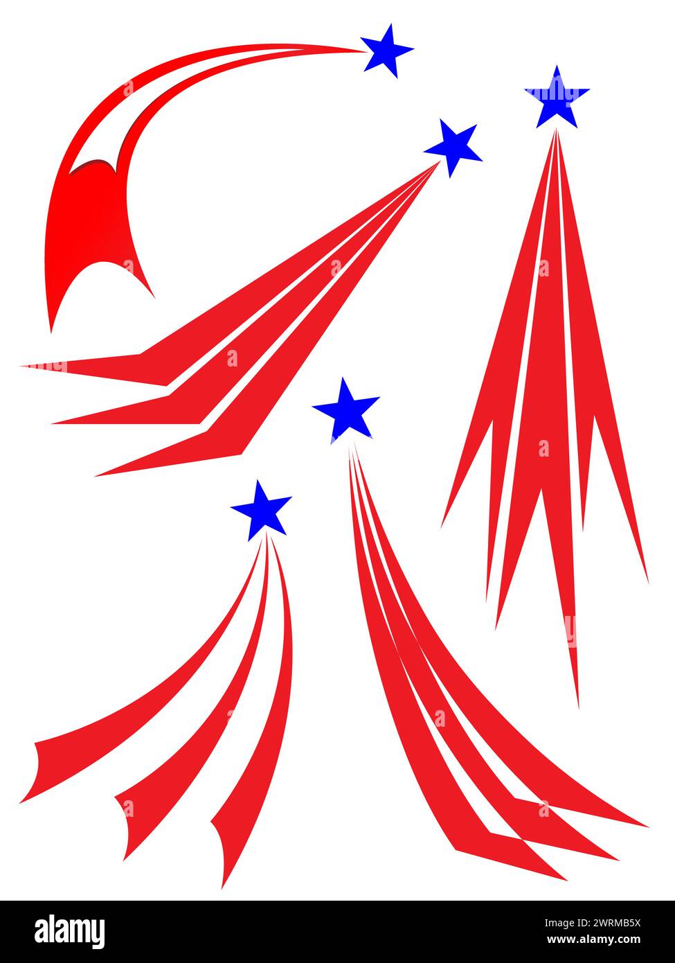 American flag stars and stripes symbol Cut Out Stock Images & Pictures ...