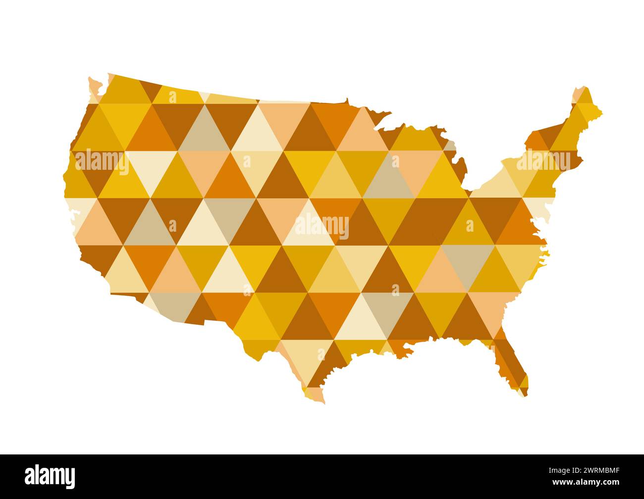 USA map vector illustration Stock Vector Image & Art - Alamy