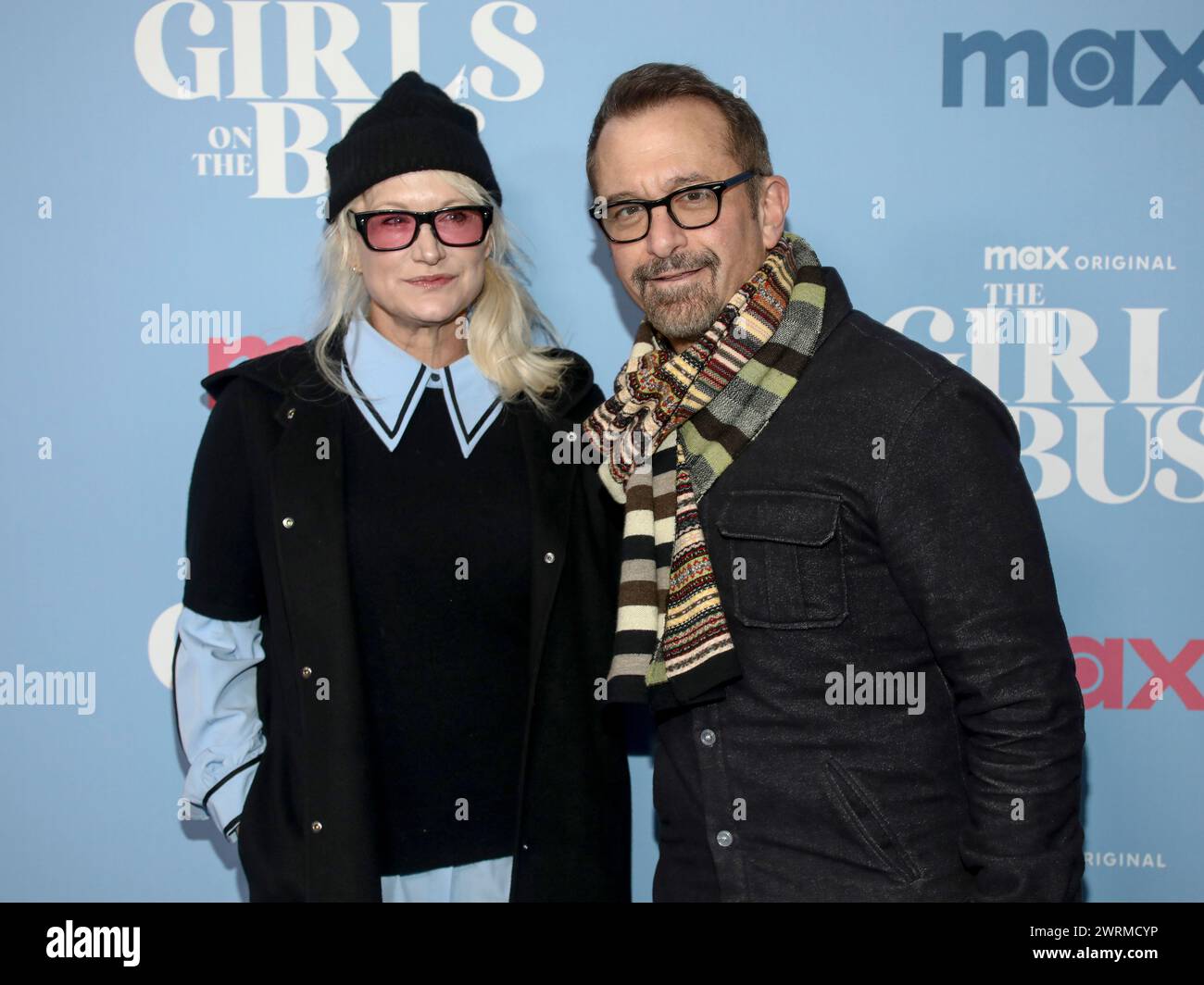 Filmmakers Nancy Jarecki, left, and Andrew Jarecki attend the premiere ...
