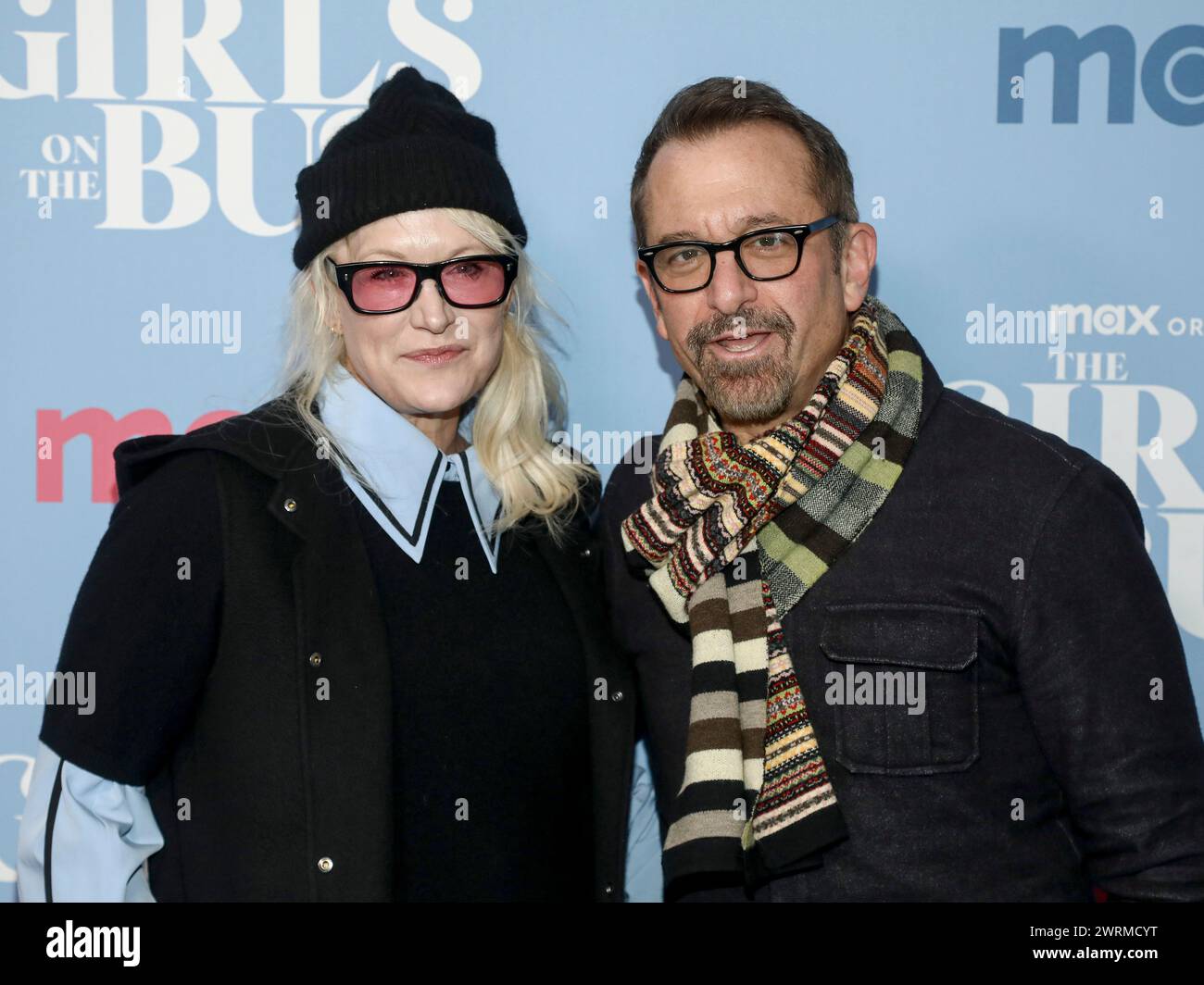 Filmmakers Nancy Jarecki, left, and Andrew Jarecki attend the premiere ...
