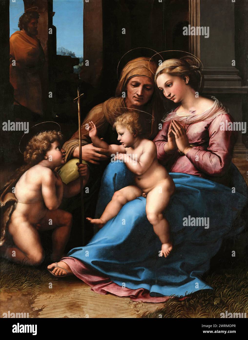 Raffaello Sanzio da Urbino) Raphael (Raffaello Santi – The Madonna of ...