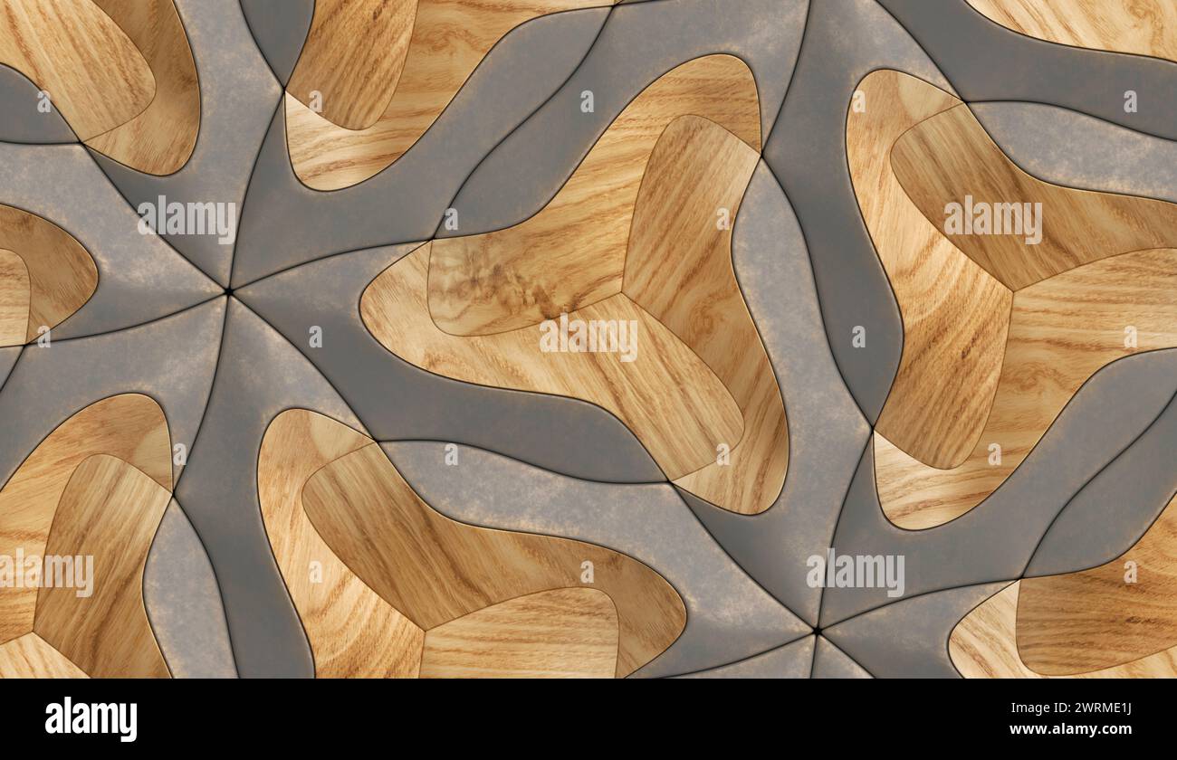 3d old gray and wood oak solid tiles with high quality seamless ...