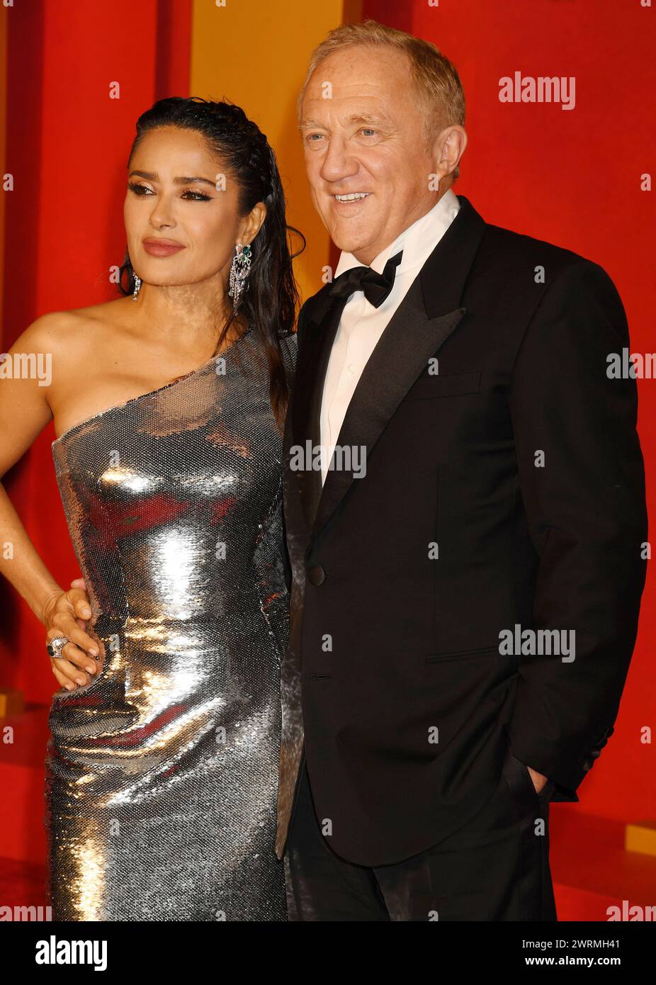 Beverly Hills, California, USA. 10th Mar, 2024. (L-R) Salma Hayek and ...