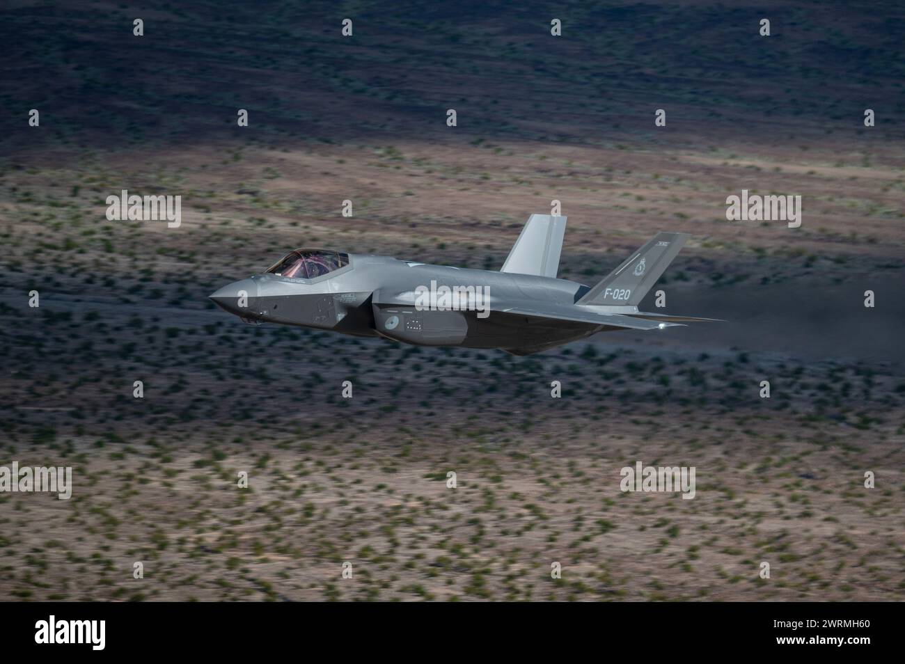 A Royal Netherlands Air Force F-35A Lightning II conducts a ...