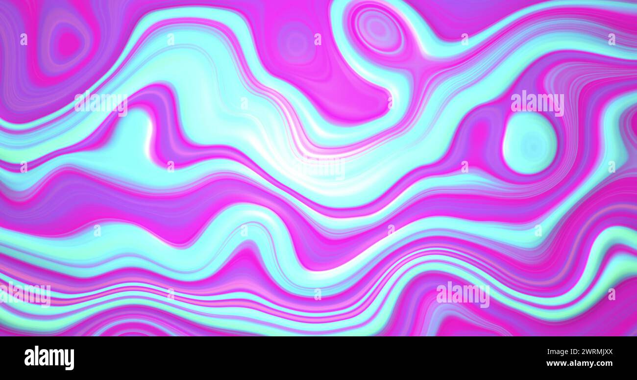 Image of shapes over moving pink background Stock Photo - Alamy