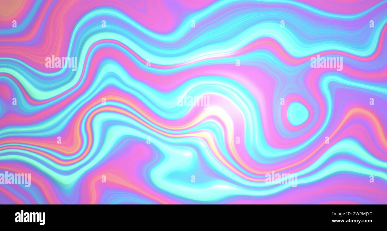 Image of shapes and moving colourful liquid background Stock Photo - Alamy