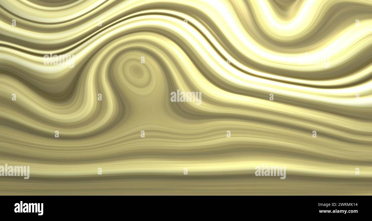 Image of shapes over moving golden background Stock Photo - Alamy
