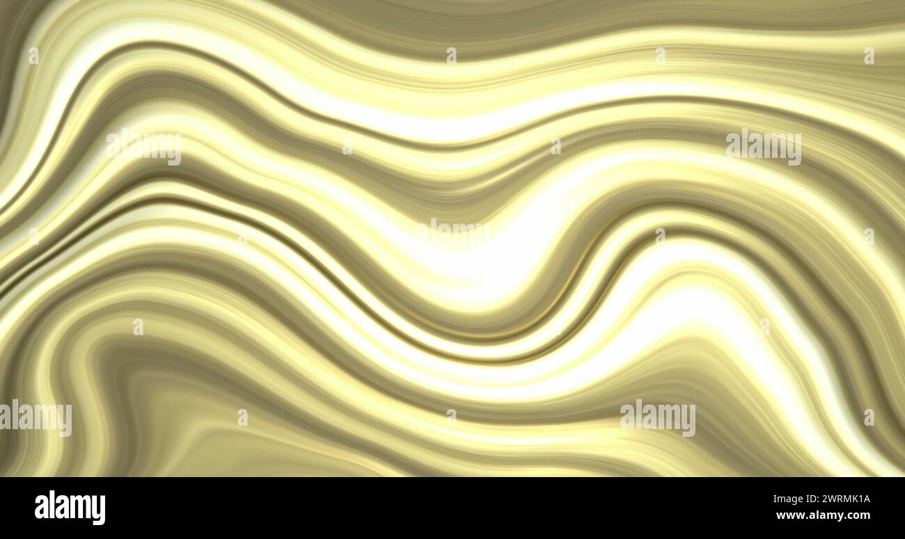 Image of shapes over moving golden background Stock Photo - Alamy