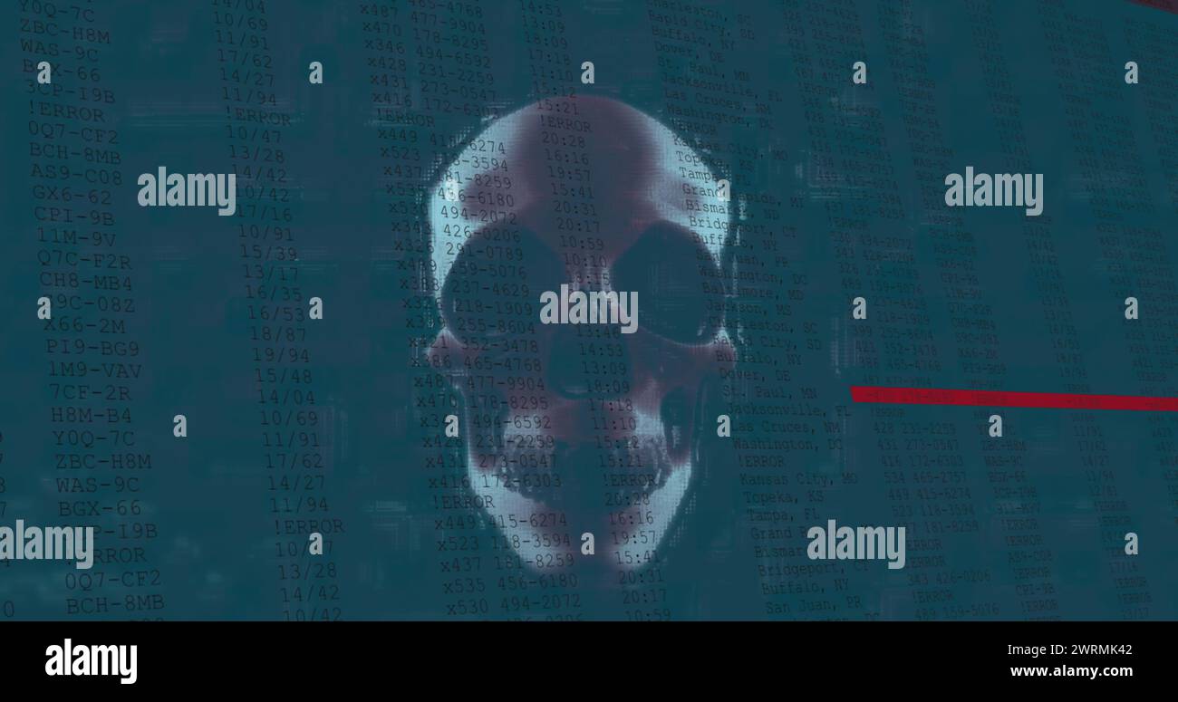 Rotating human skull hi-res stock photography and images - Alamy