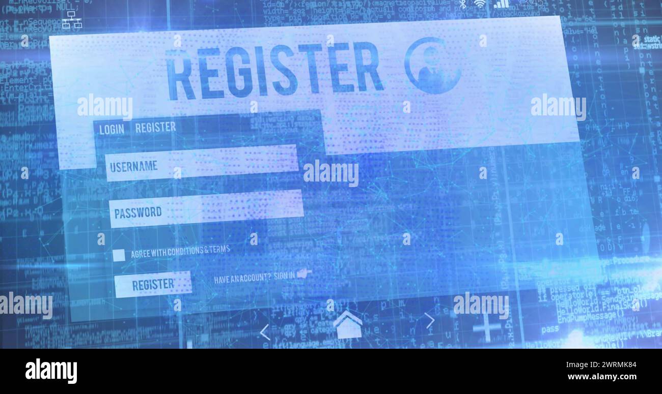 Registration shield hi-res stock photography and images - Alamy