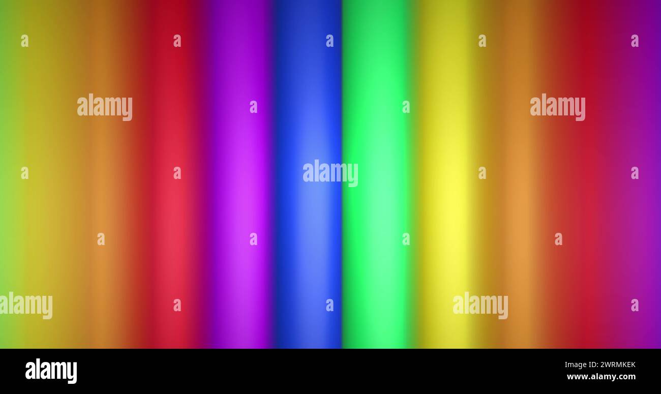Image of rainbow stripes and colours moving on seamless loop Stock ...