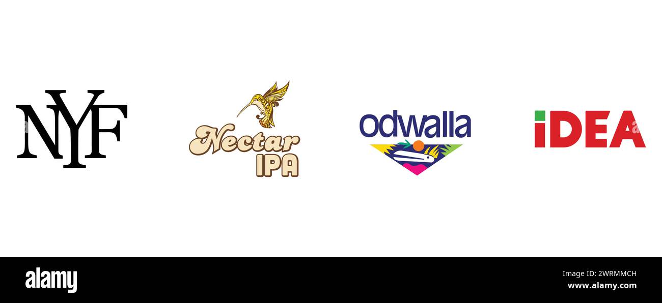 CARDINAL HEALTH, TOPCON, GILLETTE, ASTELLAS PHARMA. Editorial vector ...