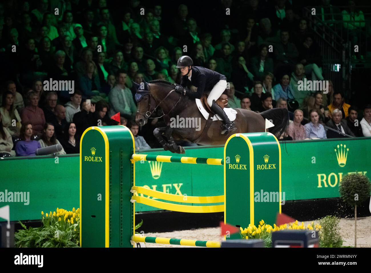 DenBosch, Netherlands - March 9, 2024. Lars Kersten of the Netherlands ...
