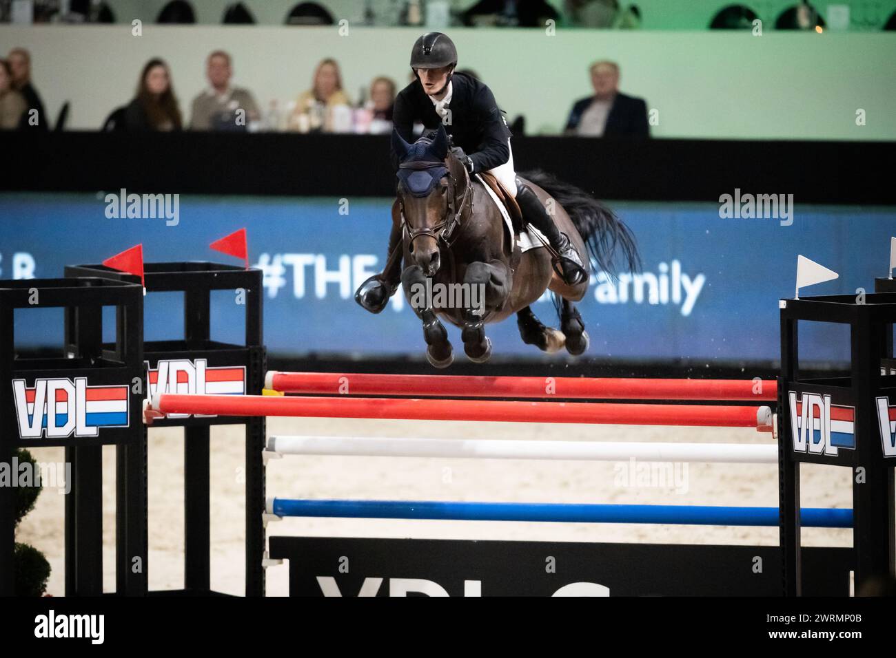 DenBosch, Netherlands - March 9, 2024. Lars Kersten of the Netherlands ...