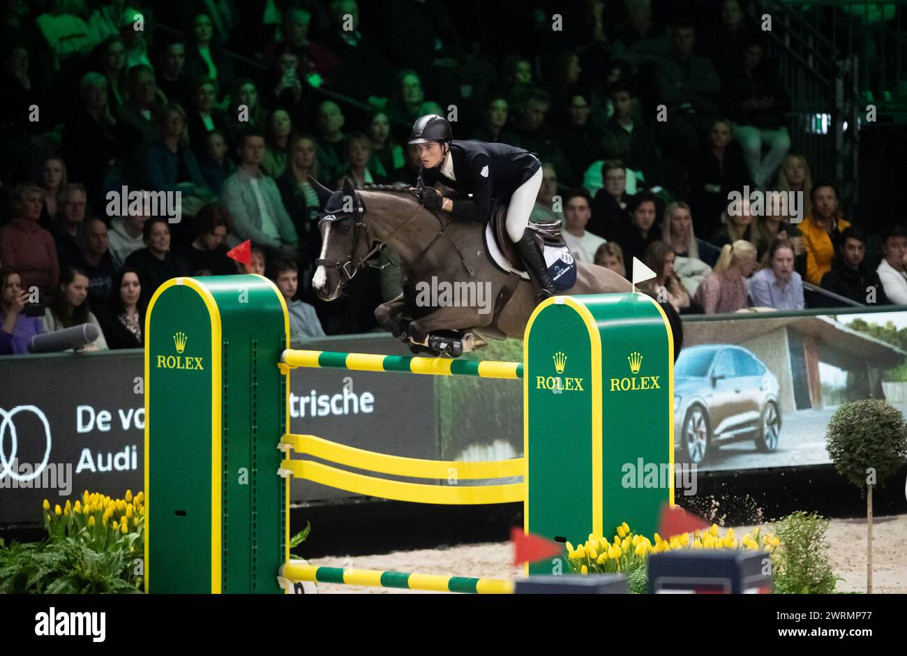 DenBosch, Netherlands - March 9, 2024. Robert Murphy of Great Britain ...