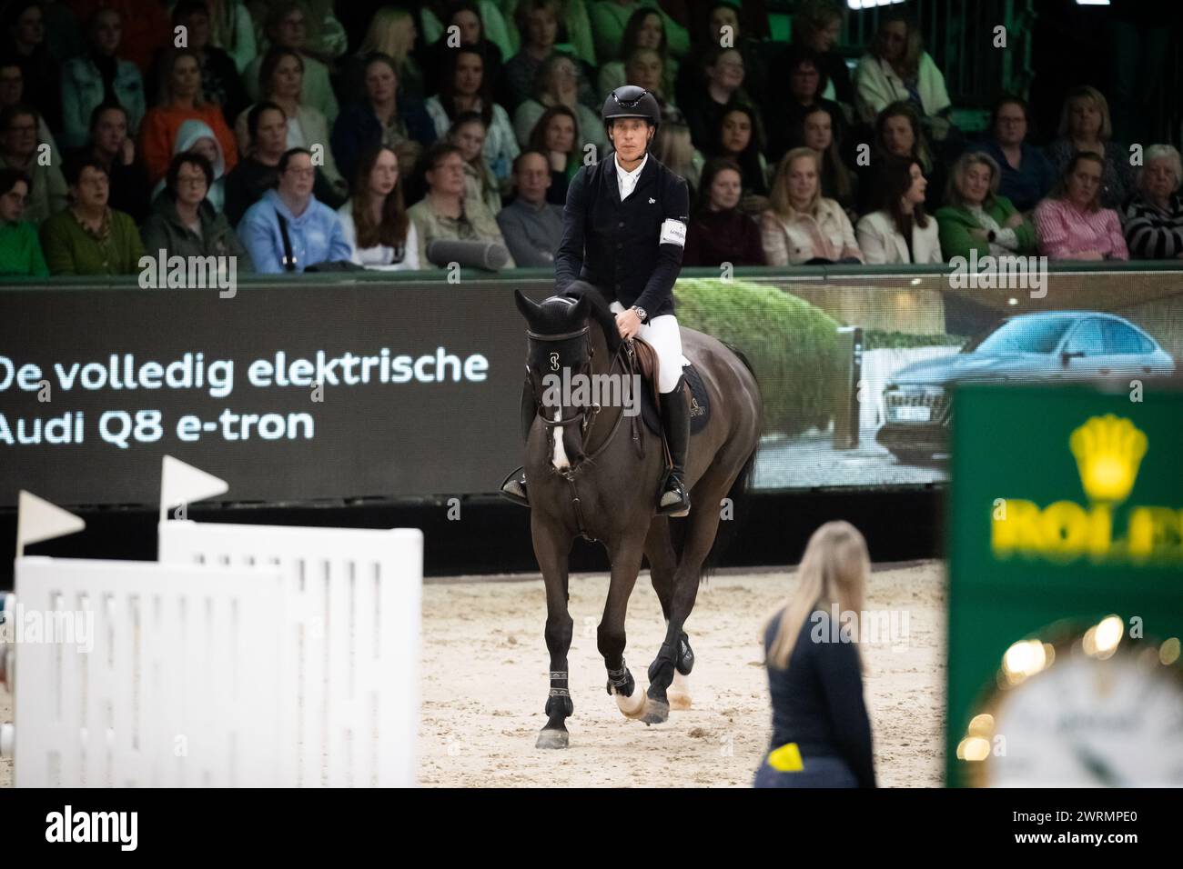 DenBosch, Netherlands - March 9, 2024. Swedish rider and present World ...