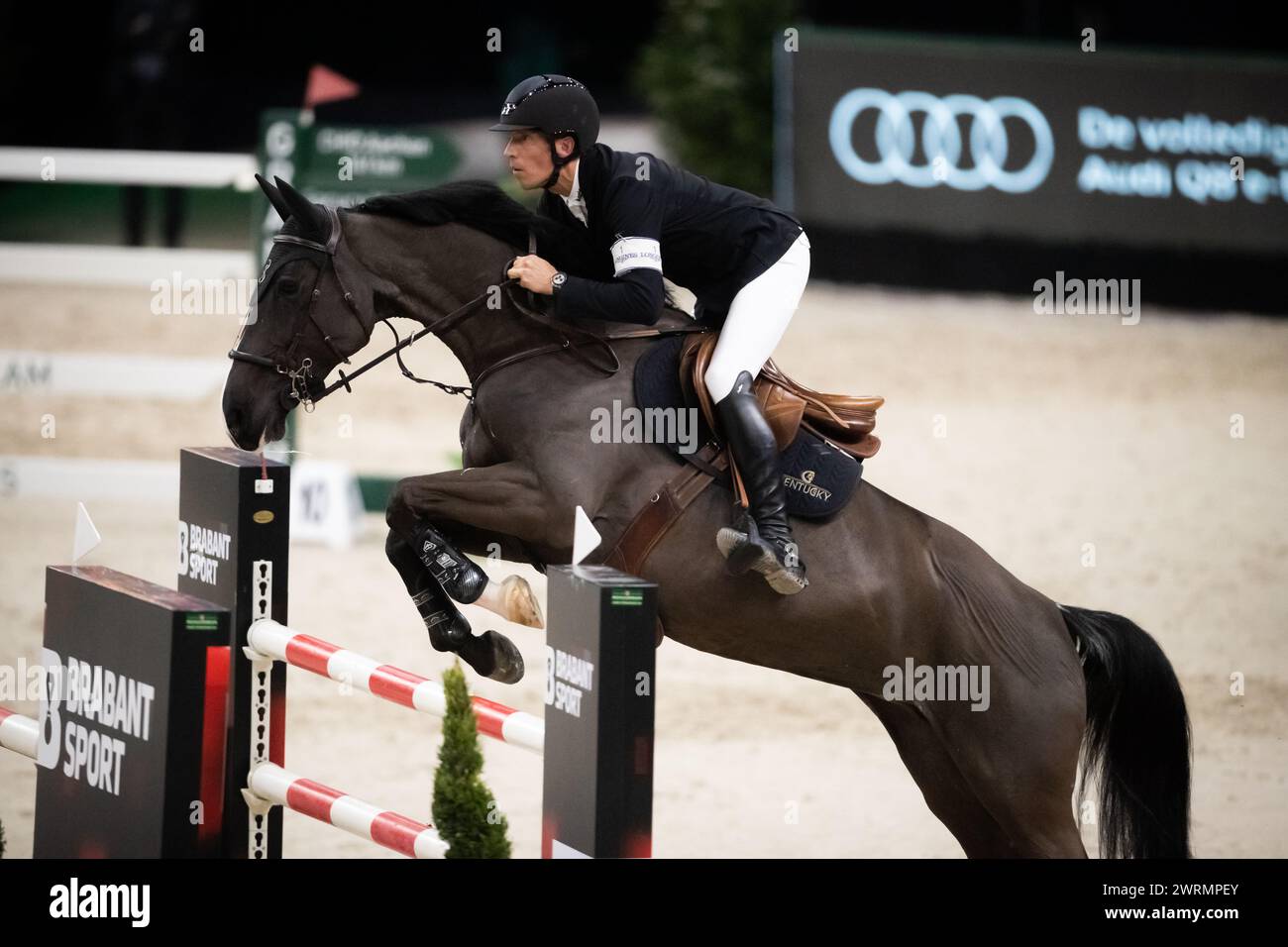 DenBosch, Netherlands - March 9, 2024. Swedish rider and present World ...