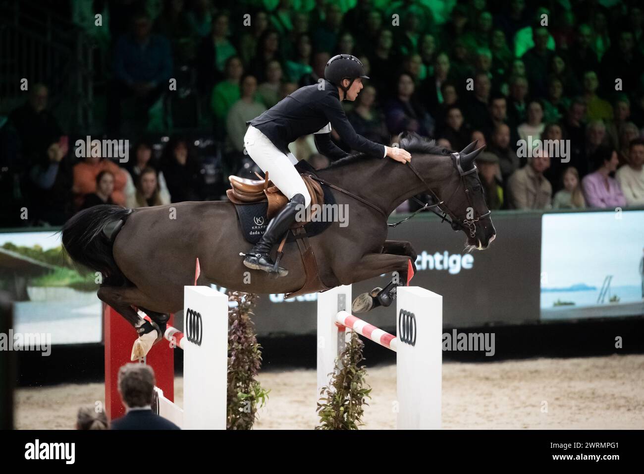 DenBosch, Netherlands - March 9, 2024. Swedish rider and present World ...