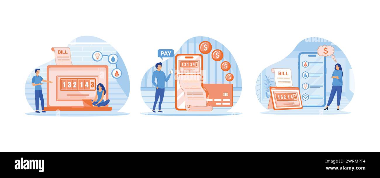 Digital utility Stock Vector Images - Alamy