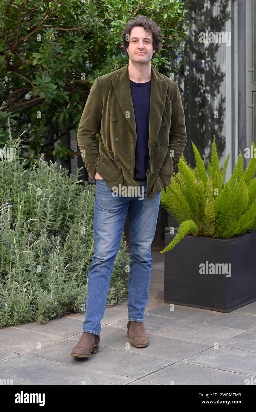 Rome, Italy. 13th Mar, 2024. Alberto Paradossi attends the photocall of ...