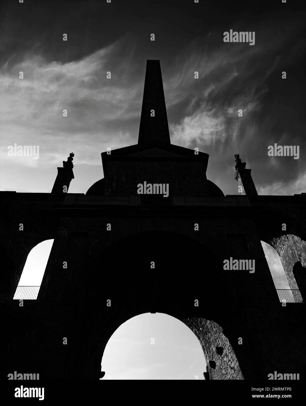 The extraordinary gateway to Castletown demesne, known as Connelly's ...