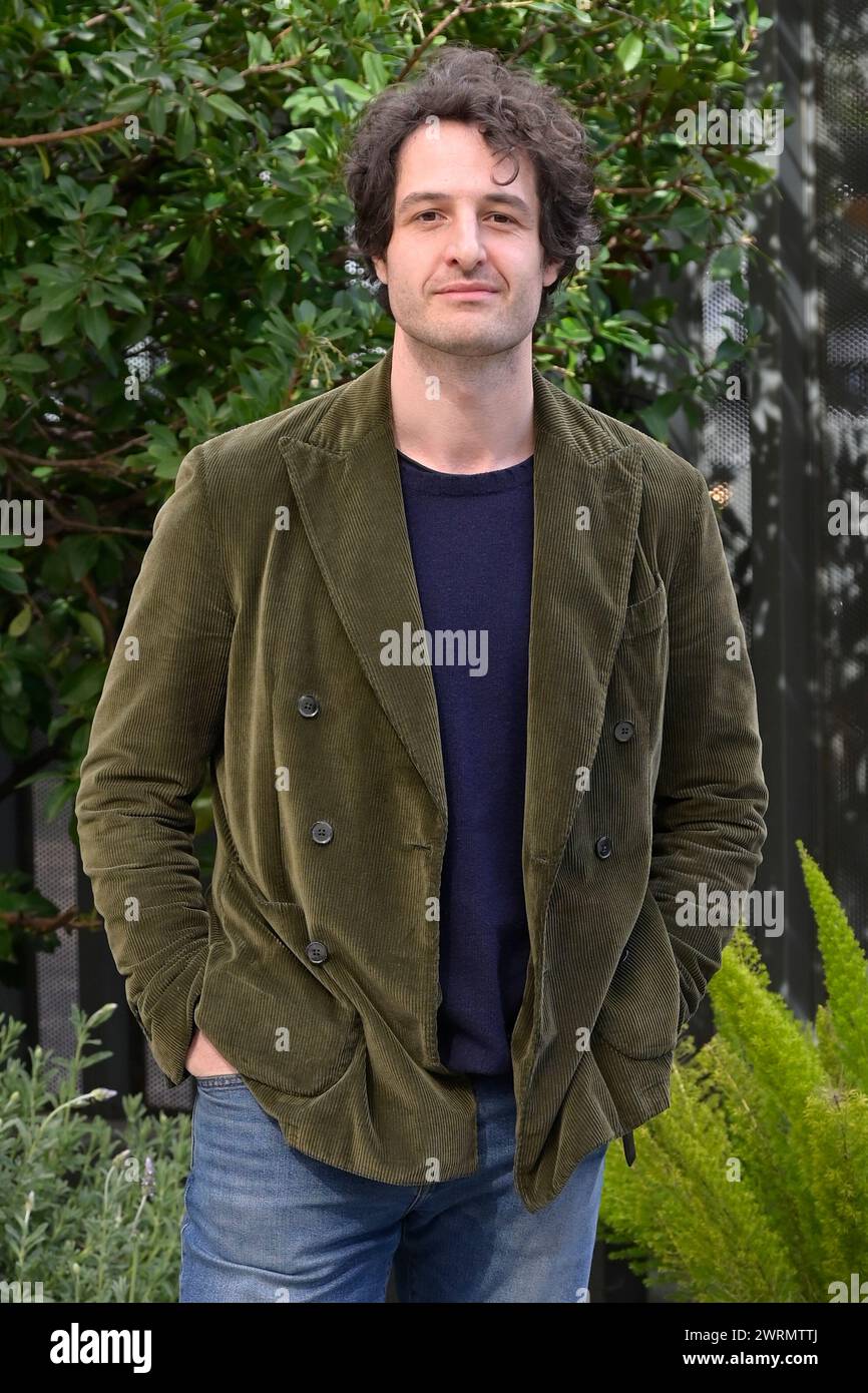 Rome, Italy. 13th Mar, 2024. Alberto Paradossi attends the photocall of ...
