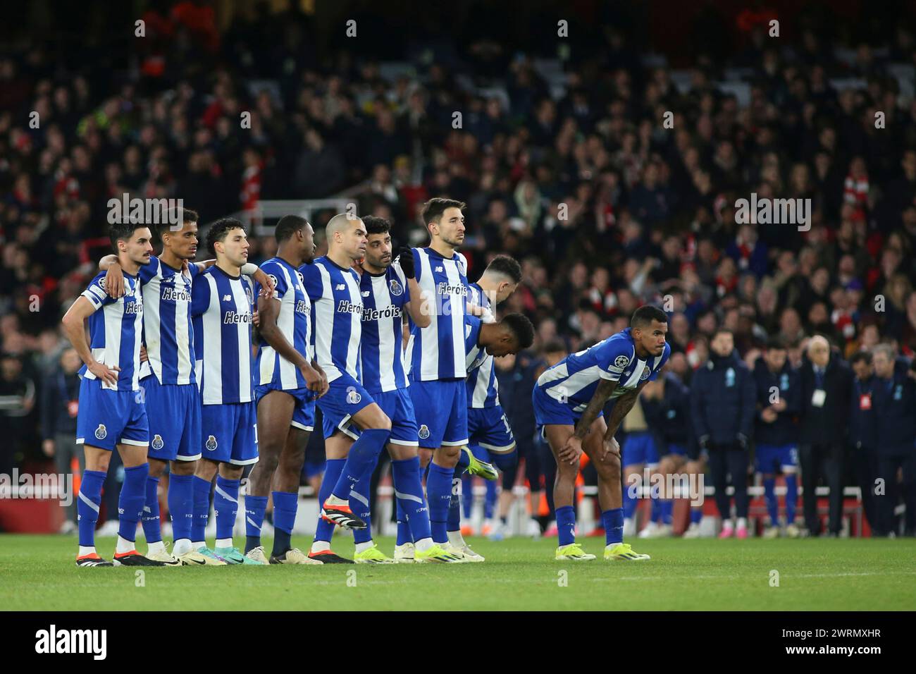 London, UK. 13th Mar, 2024. London, March 12th 2024: Porto line up for ...