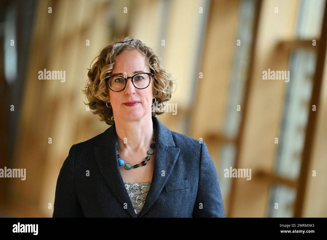 Edinburgh Scotland, UK 13 March 2024. Minister for Green Skills ...