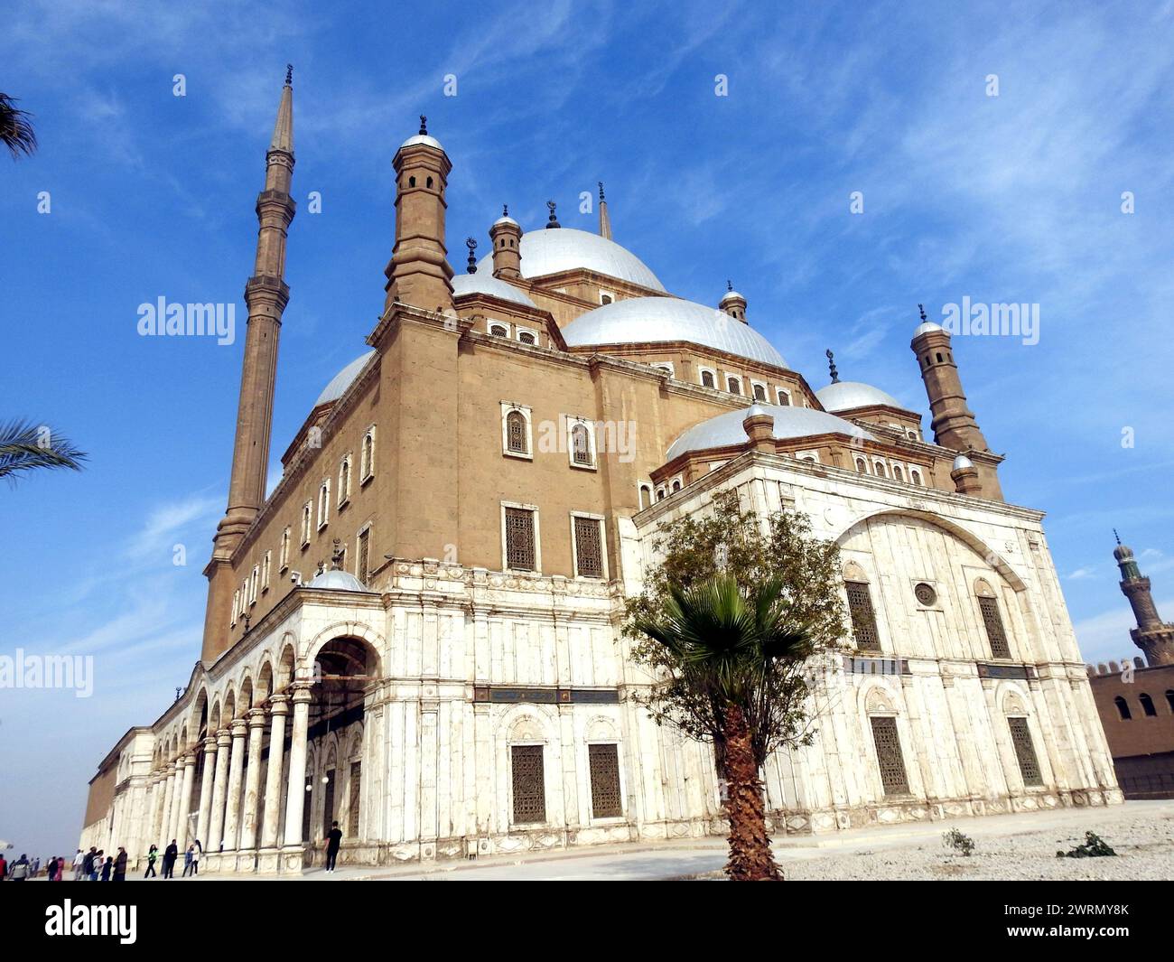 Cairo, Egypt, January 7 2023: The great mosque of Muhammad Ali Pasha or ...