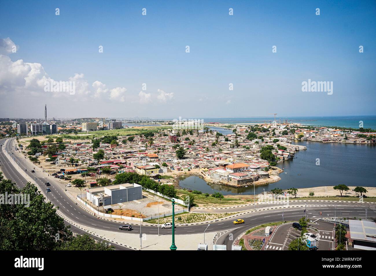 Luanda. 9th Mar, 2024. This photo taken on March 9, 2024 shows a city ...