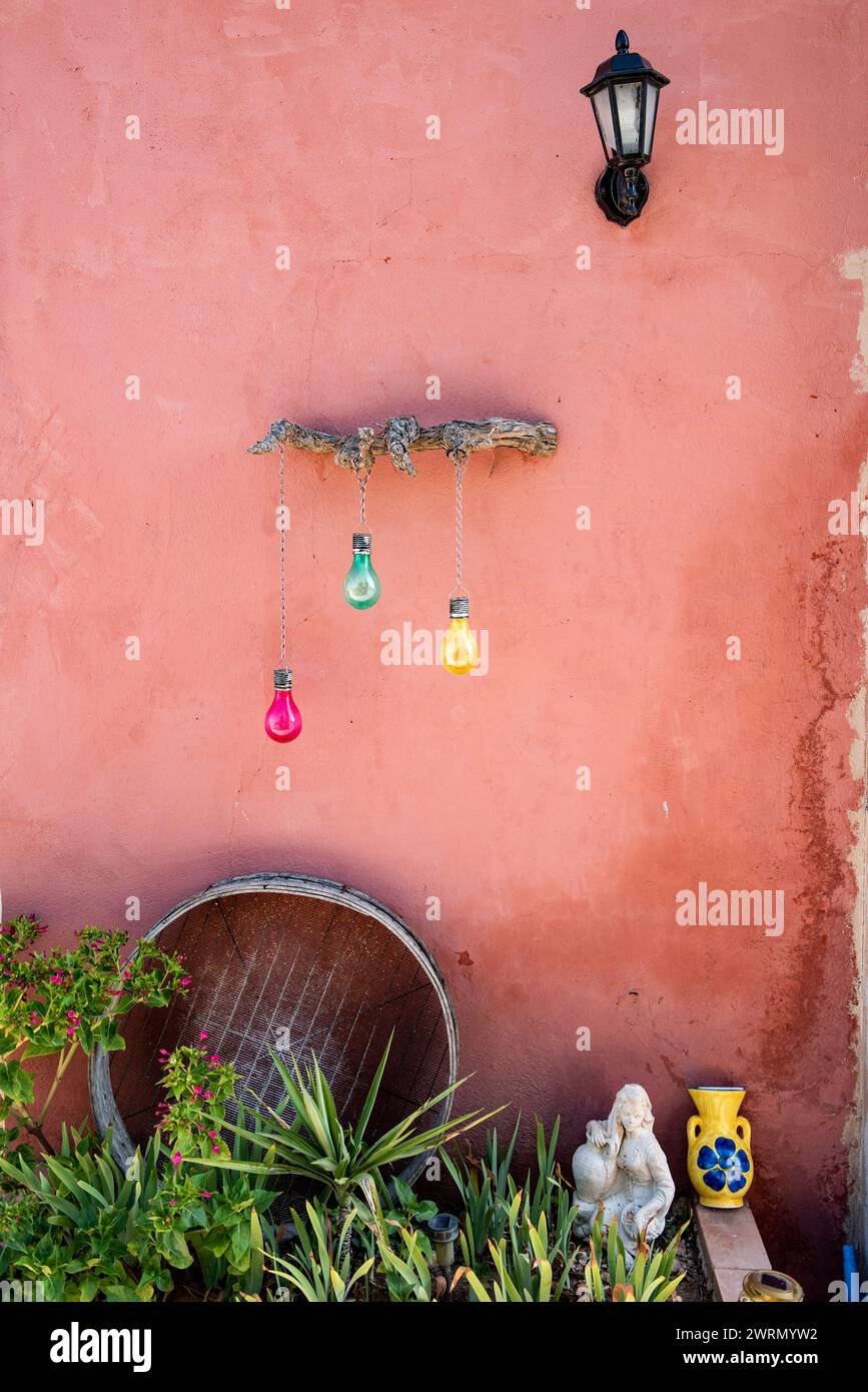 Wall art and objects Stock Photo - Alamy