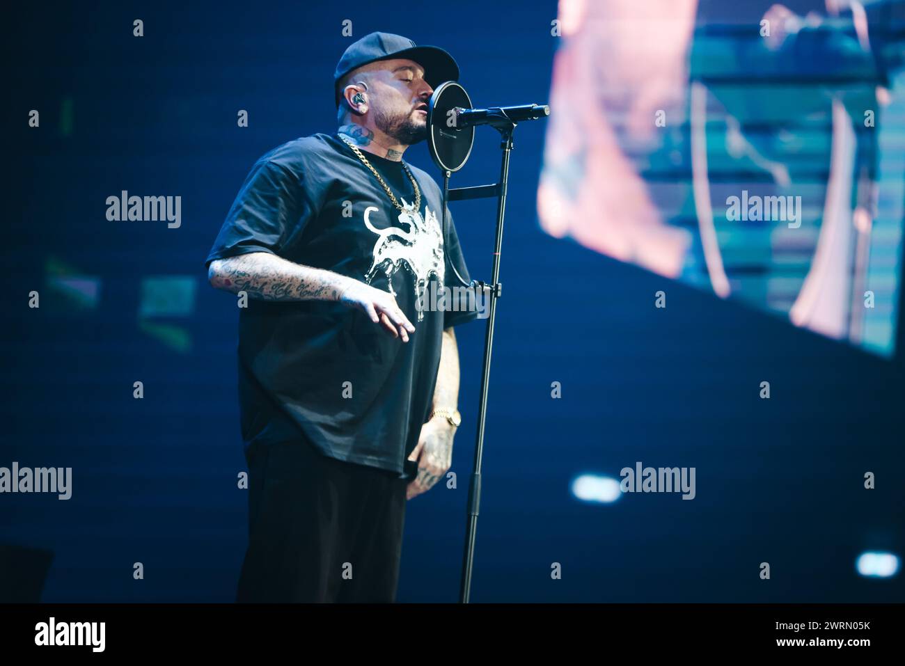 Milan, Italy. 11th Mar, 2024. Jake La Furia, Gue, and Don Joe of Club ...