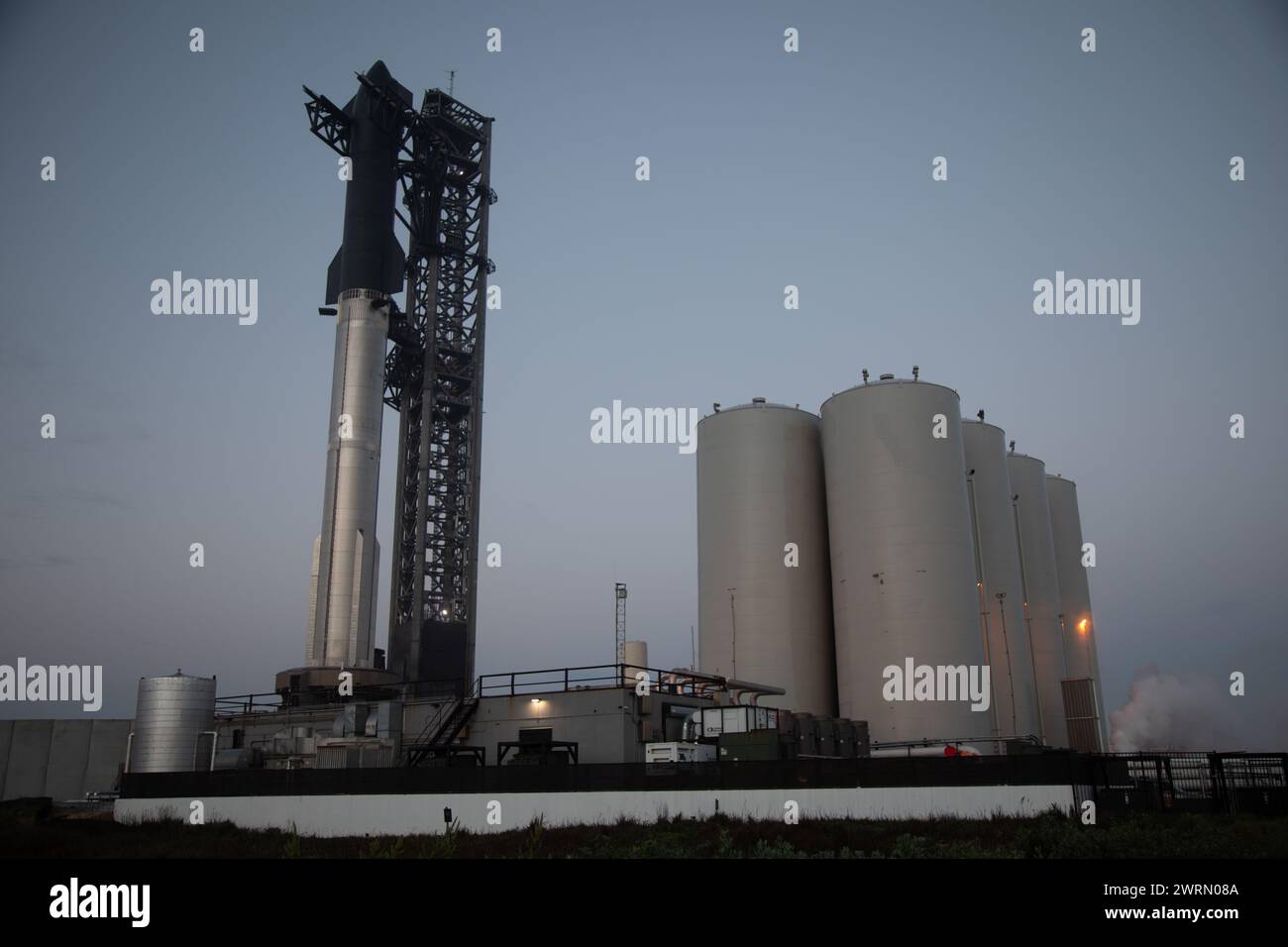 Boca Chica, USA. 13th Mar, 2024. The worlds most powerful rocket ...