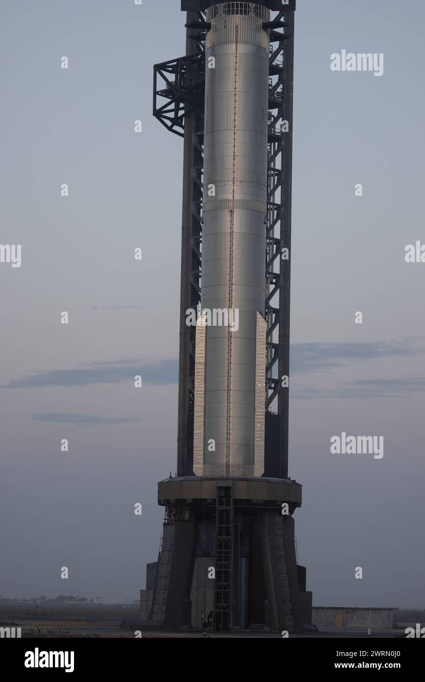Boca Chica, USA. 13th Mar, 2024. The worlds most powerful rocket ...