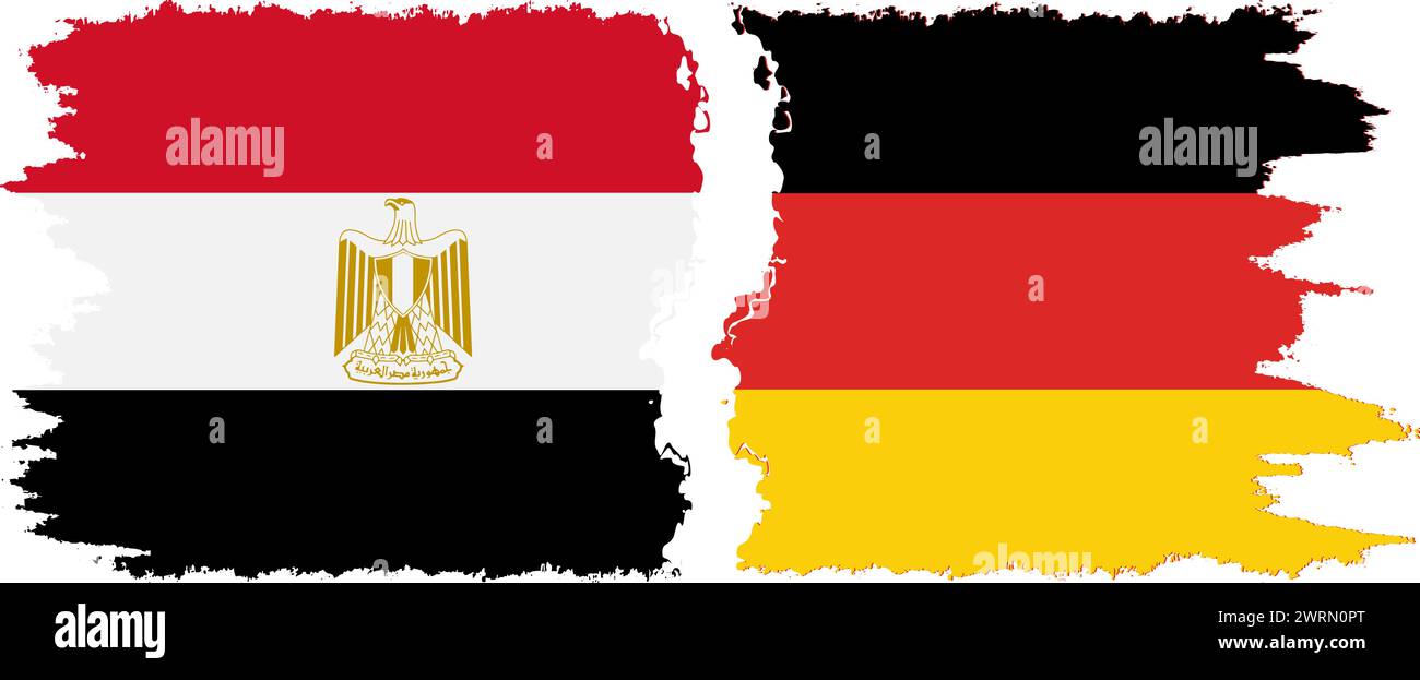 Germany egypt flag Stock Vector Images - Alamy