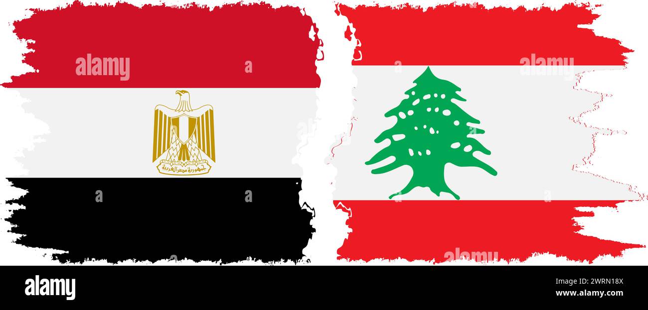 Egypt lebanon flag hi-res stock photography and images - Alamy