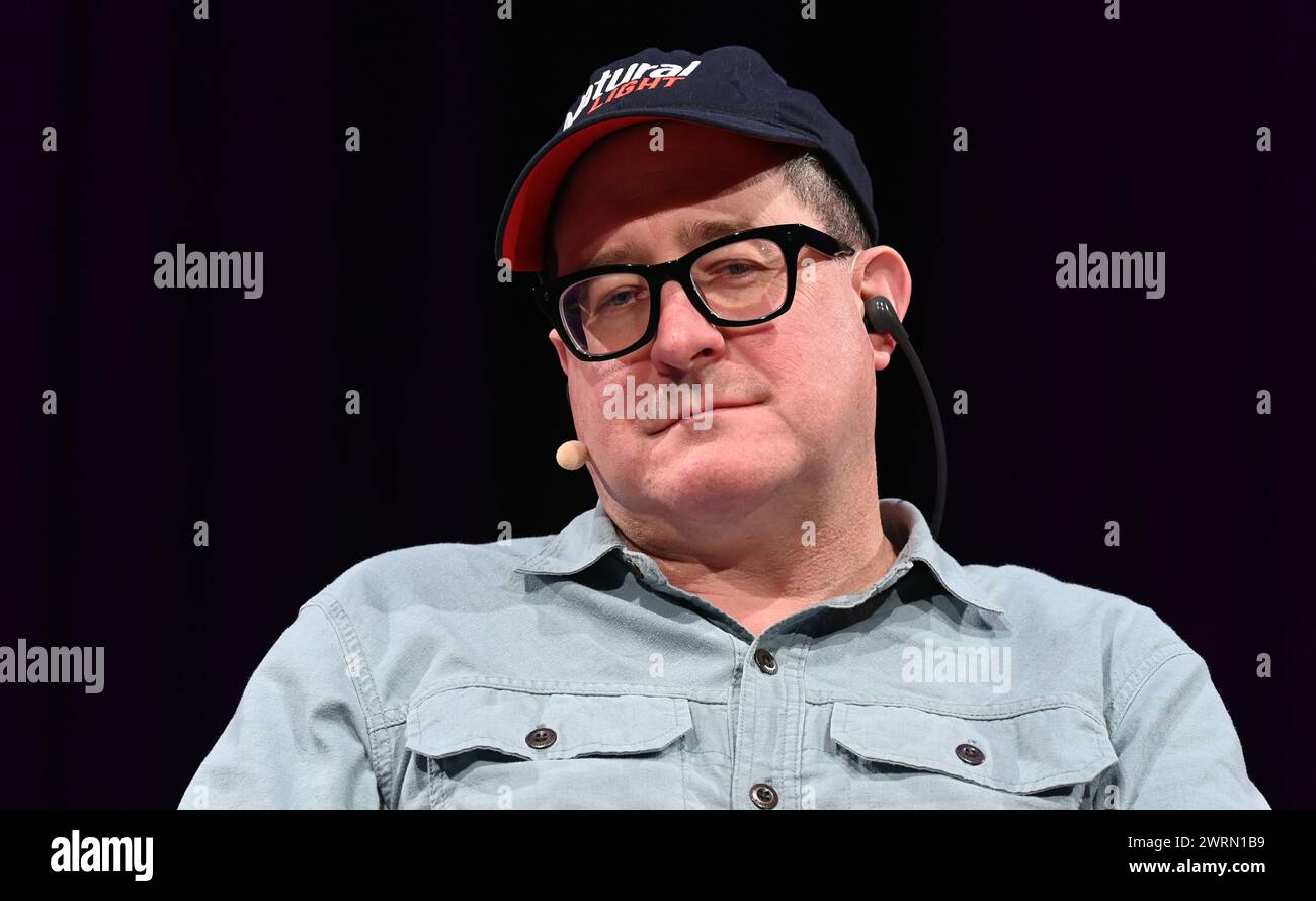 Cologne, Germany. 12th Mar, 2024. Musician Craig Finn, singer and ...