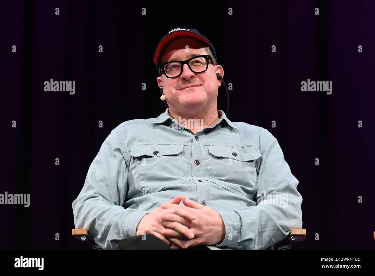 Cologne, Germany. 12th Mar, 2024. Musician Craig Finn, singer and ...