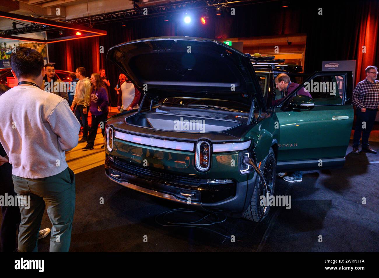 Rivian electric vehicles hi-res stock photography and images - Alamy