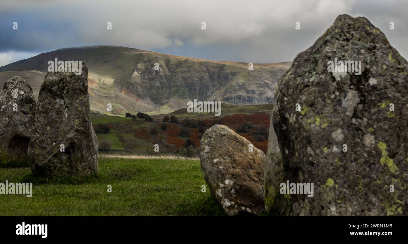 Castlerigg Stone Circle, Prehistoric monument near Keswick, Lake ...