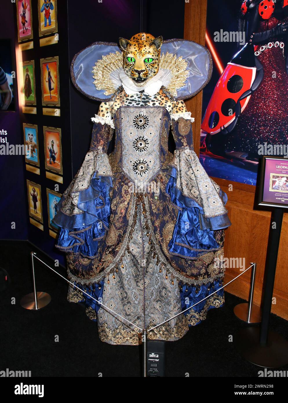 New York City, USA. 13th Mar, 2024. The Masked Singer costumes ...